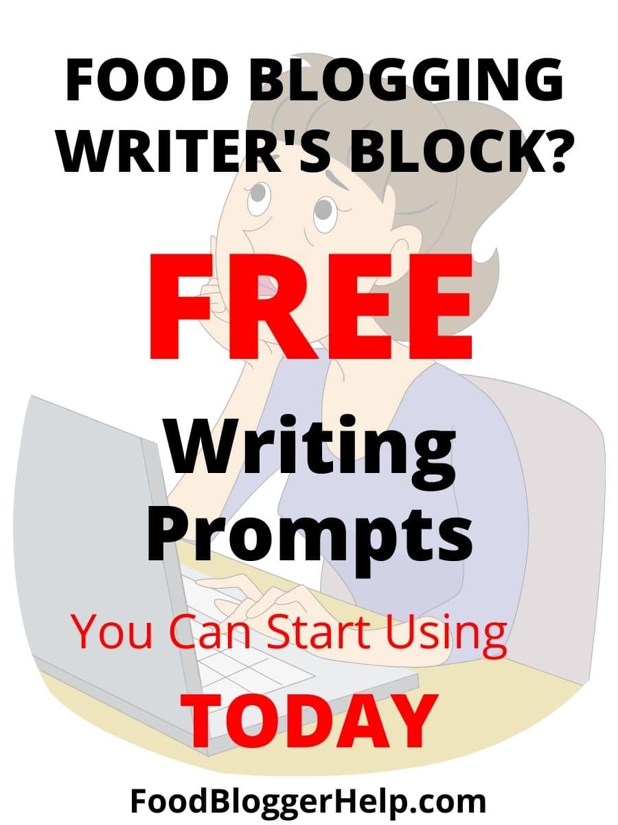 Free Writing Prompts - Food Blogger Help